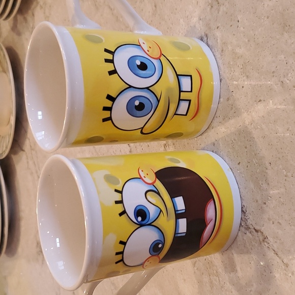 Source Unknown | Kitchen | Spongebob Squarepants Ceramic Two Face ...